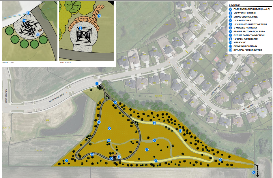 Waunakee Water Wheel park estimates lower than expected | News ...