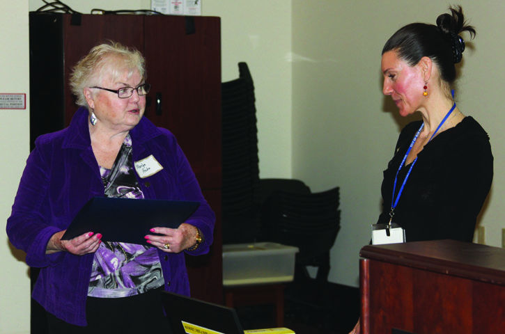 Library volunteers honored | Features | hngnews.com