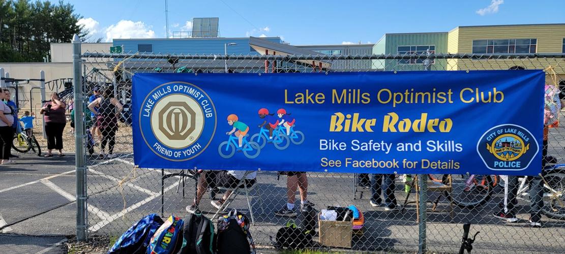 Lake Mills Optimists celebrate annual Bike Rodeo | | hngnews.com