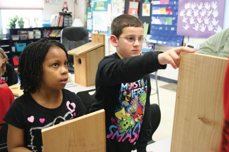 Eagle Point Elementary bird house project | School | hngnews.com