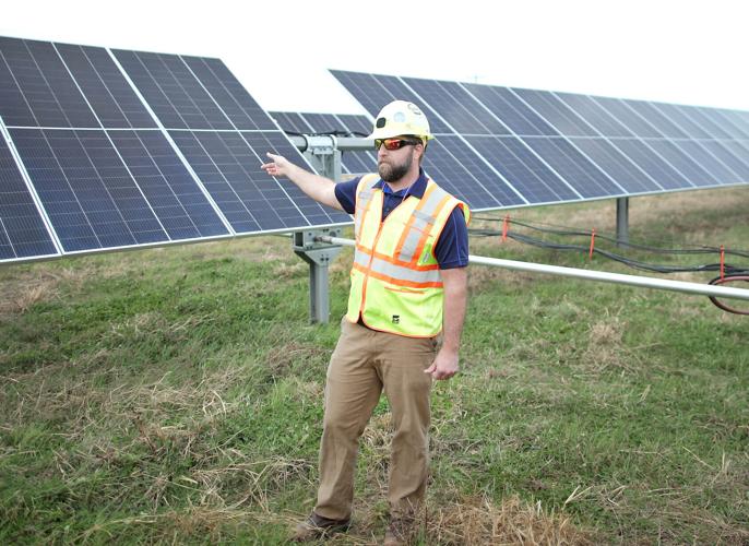 Alliant Energy's mile-wide North Rock solar farm near Edgerton about to ...
