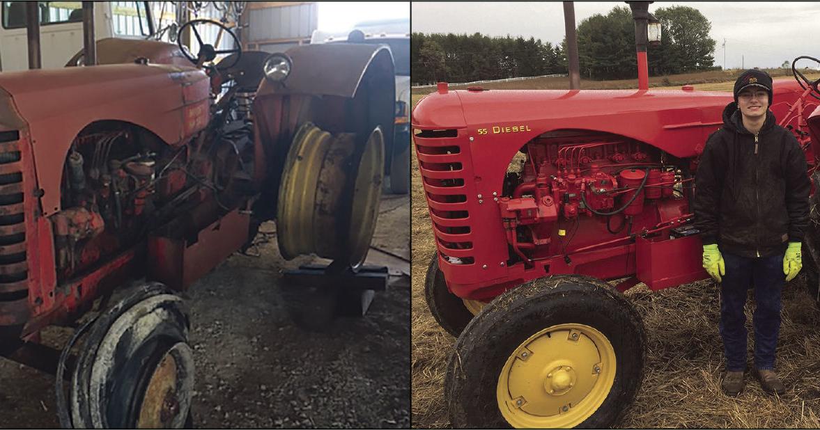 Students complete tractor restoration project | Community | hngnews.com