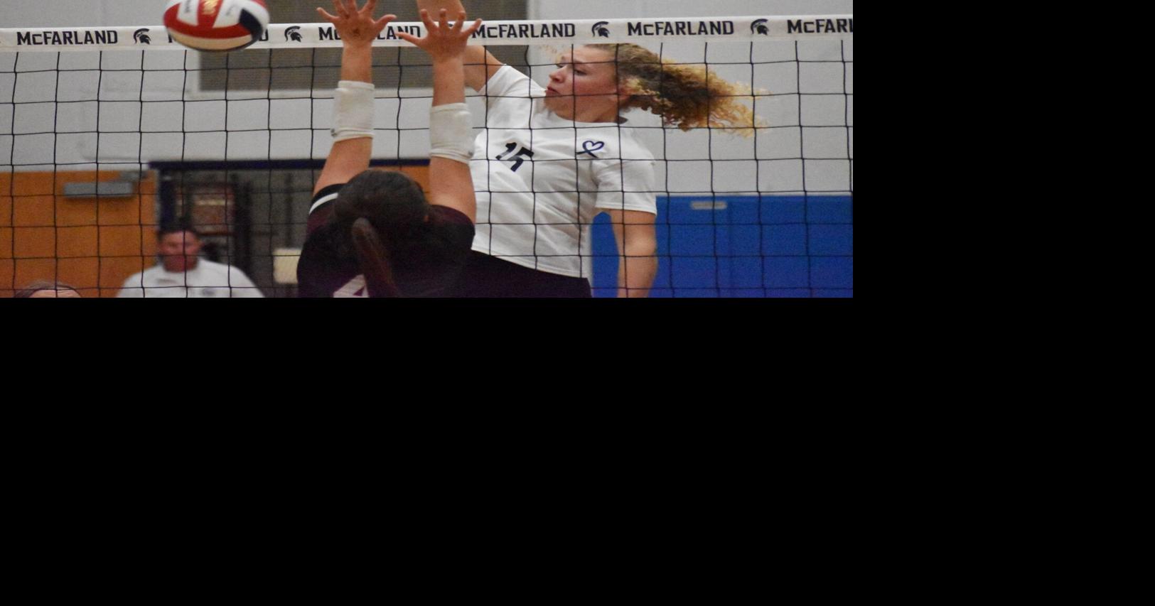 McFarland volleyball: Kayla Landerud named to the all-conference first ...