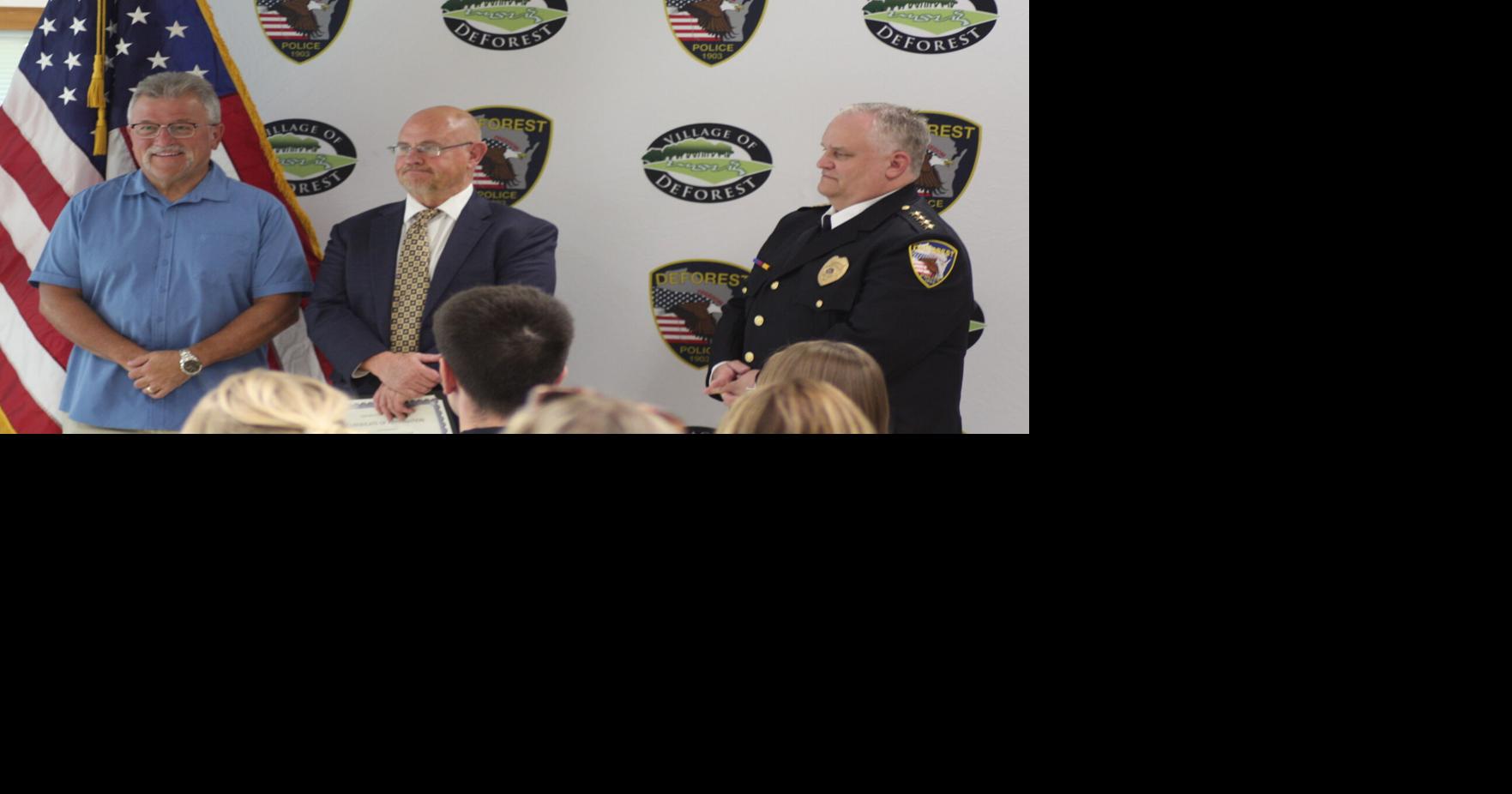 2023 DeForest Police Department Oath of Office Service Awards | Local ...