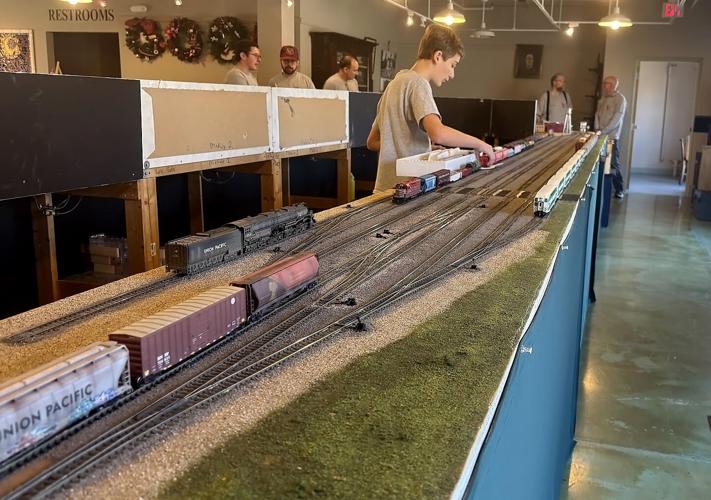'I try to make it as realistic as possible.' Model rail enthusiasts ...
