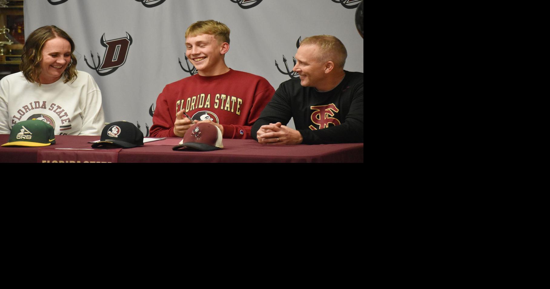 Cal Fisher signs letter of intent to play for Florida State | Cambridge ...