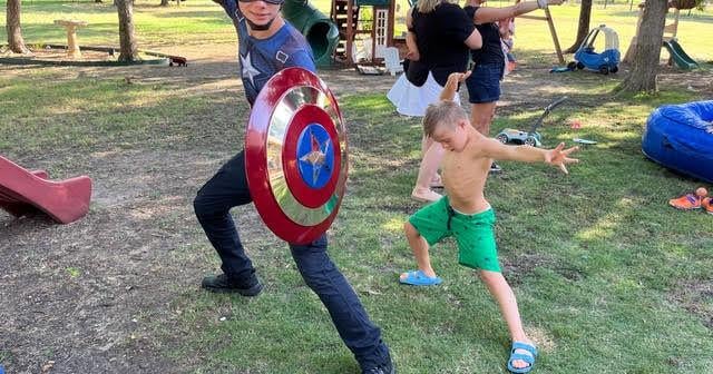 Sebastian teen suits up to save the day — one smile at a time | Indian ...