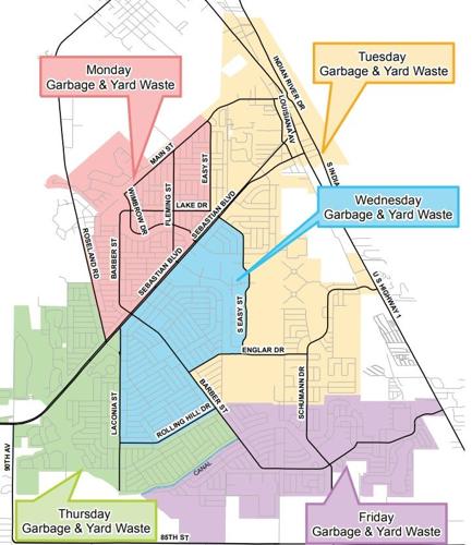 Sebastian garbage collection map | | hometownnewstc.com