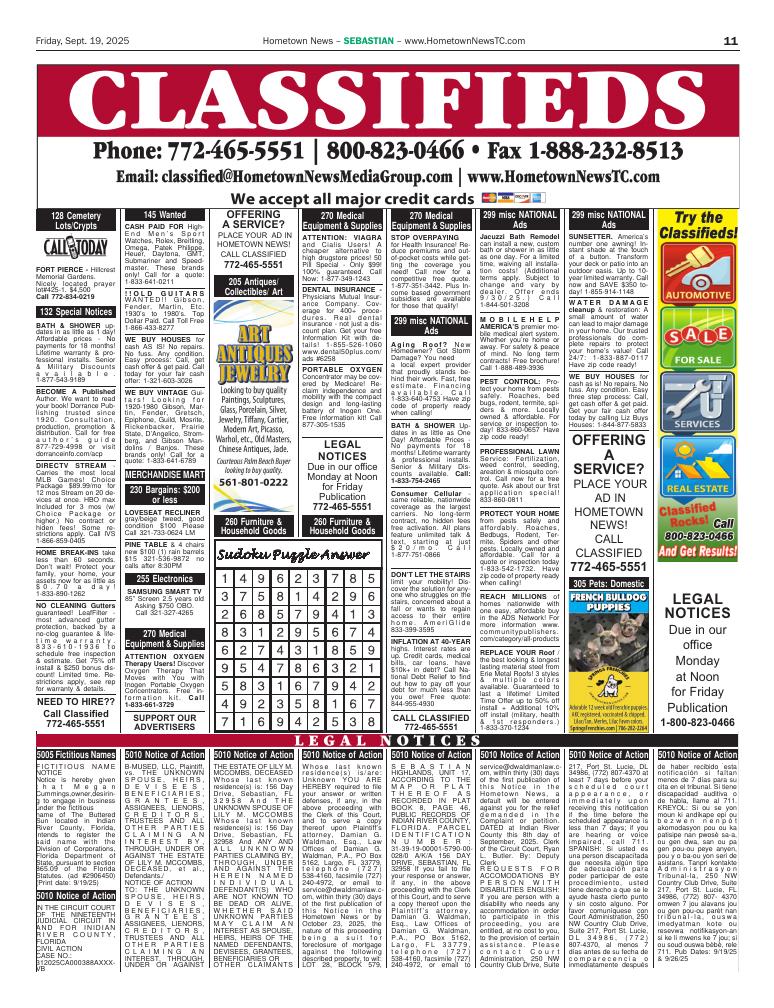 Page E11 | e-Edition | hometownnewstc.com