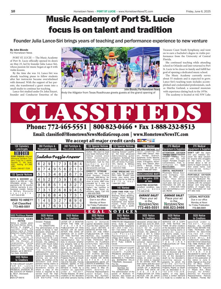 Page E10 | e-Edition | hometownnewstc.com