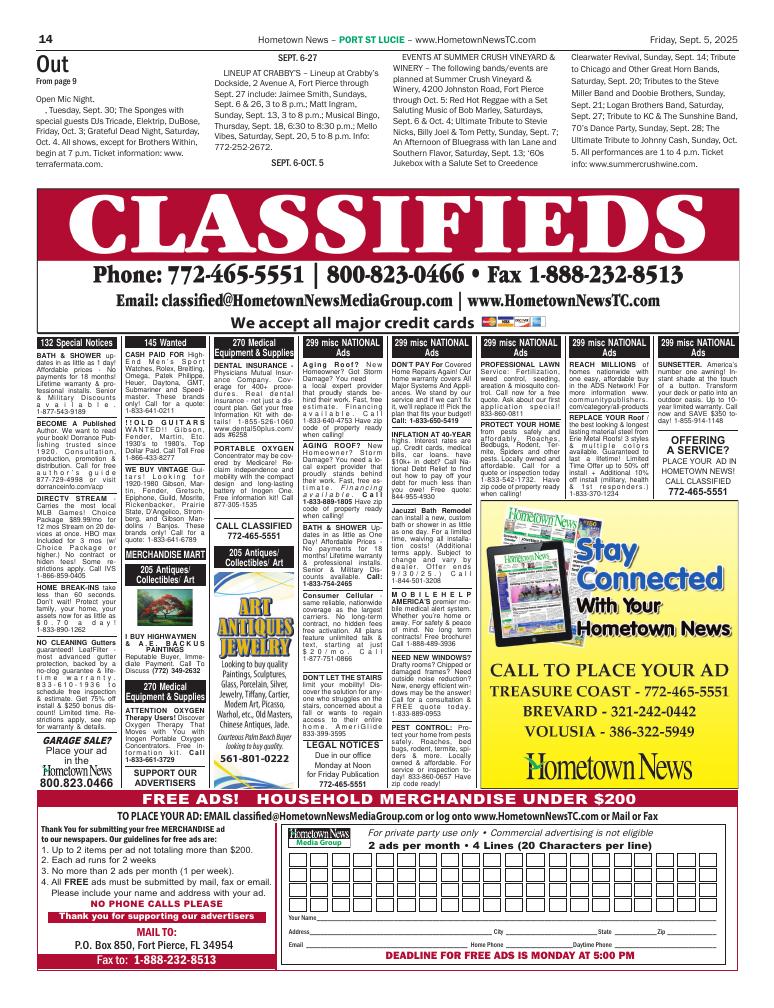 Page E14 | e-Edition | hometownnewstc.com