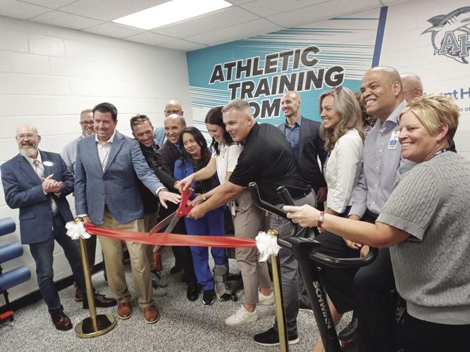 Atlantic High unveils new athletic training room in Port Orange ...