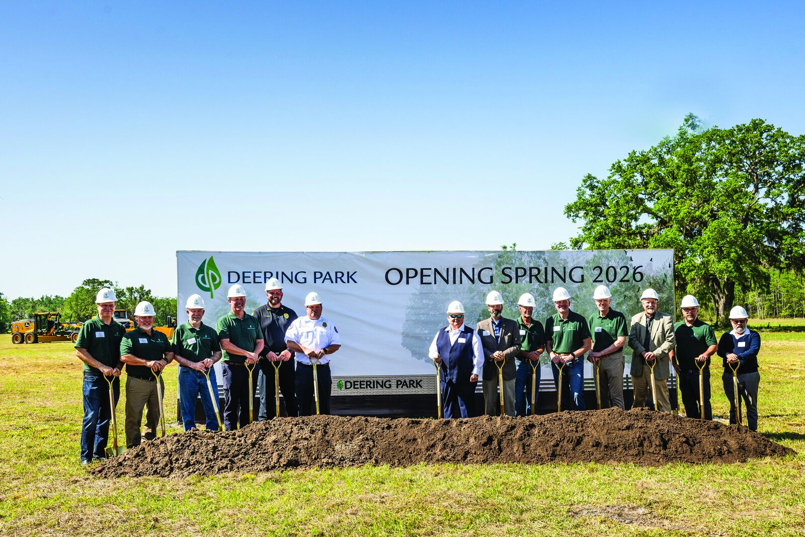 Deering Park breaks ground on first phase, welcome center | News ...
