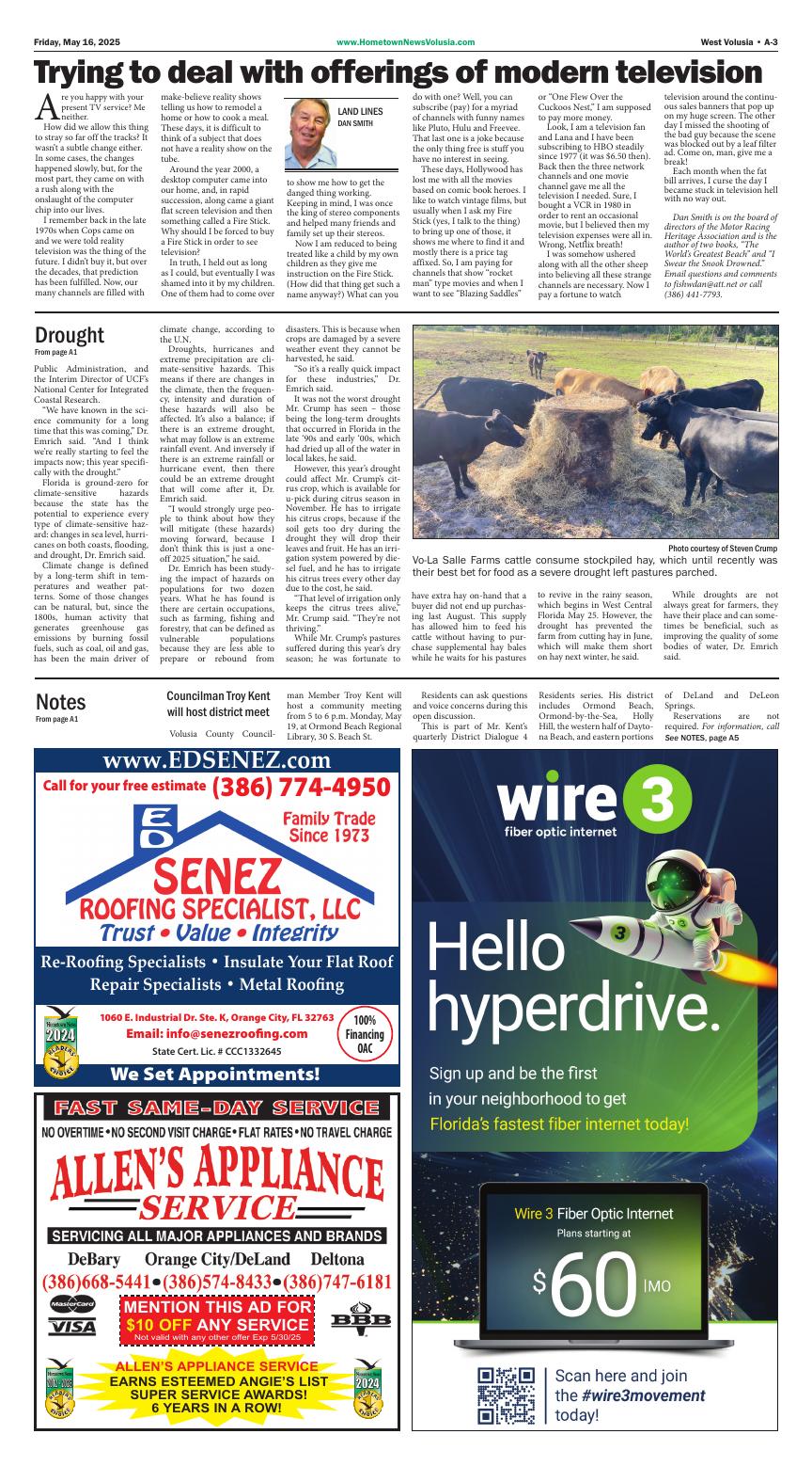 Page A_003 | e-Edition | hometownnewsvolusia.com