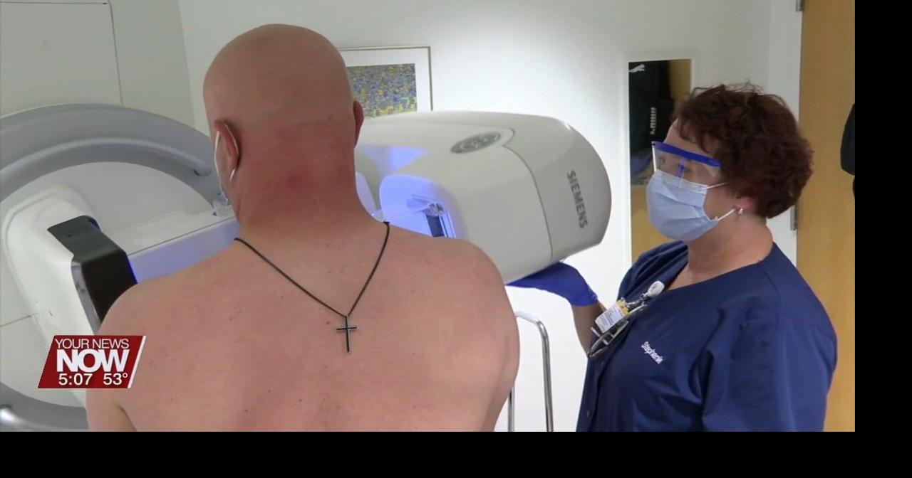 Man discusses his journey after discovering a lump on his chest is ...