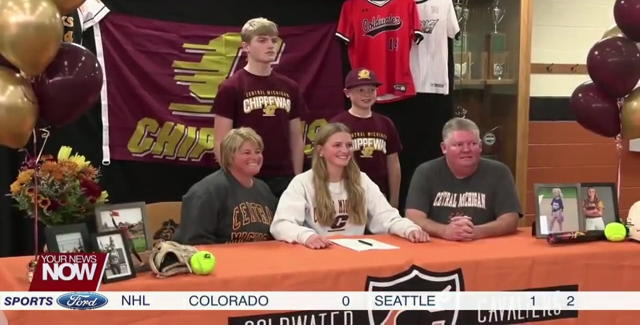 Coldwater Softball Standout Madison Wendel Makes it Official With CMU ...