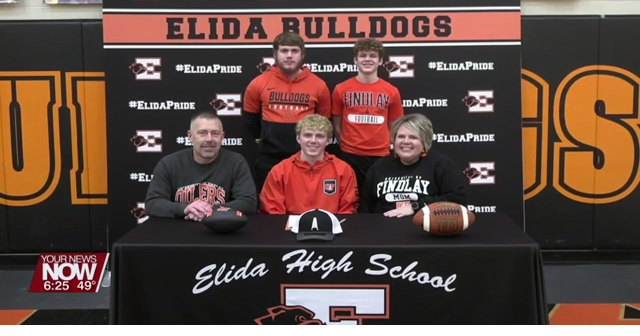 Elida Football Senior, All-District and First Team All-WBL, David ...