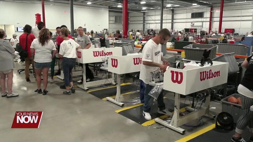 Wilson Football Factory in Ada unveils new state-of-the-art factory as ...