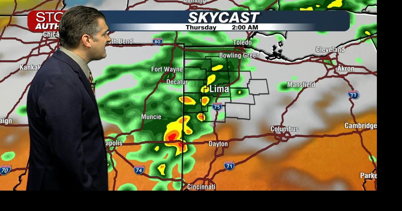 Chief Meteorologist Adam Musyt's Wednesday Evening Forecast ...