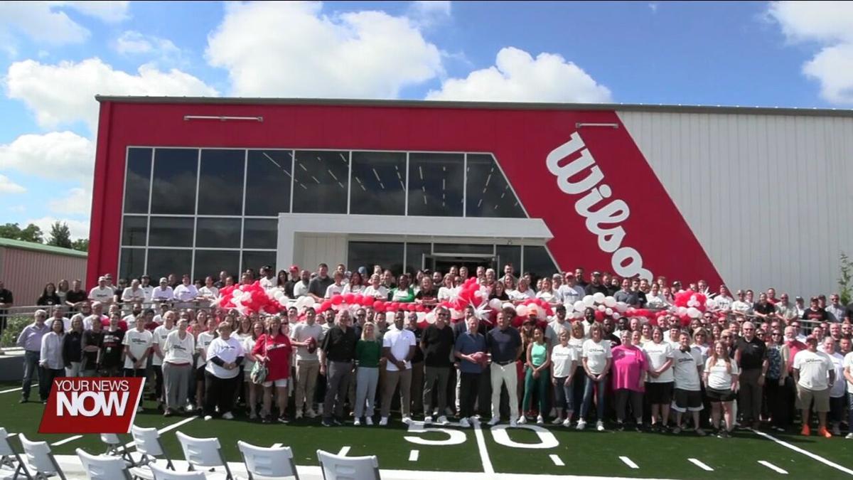 Wilson Football Factory in Ada unveils new state-of-the-art factory as ...