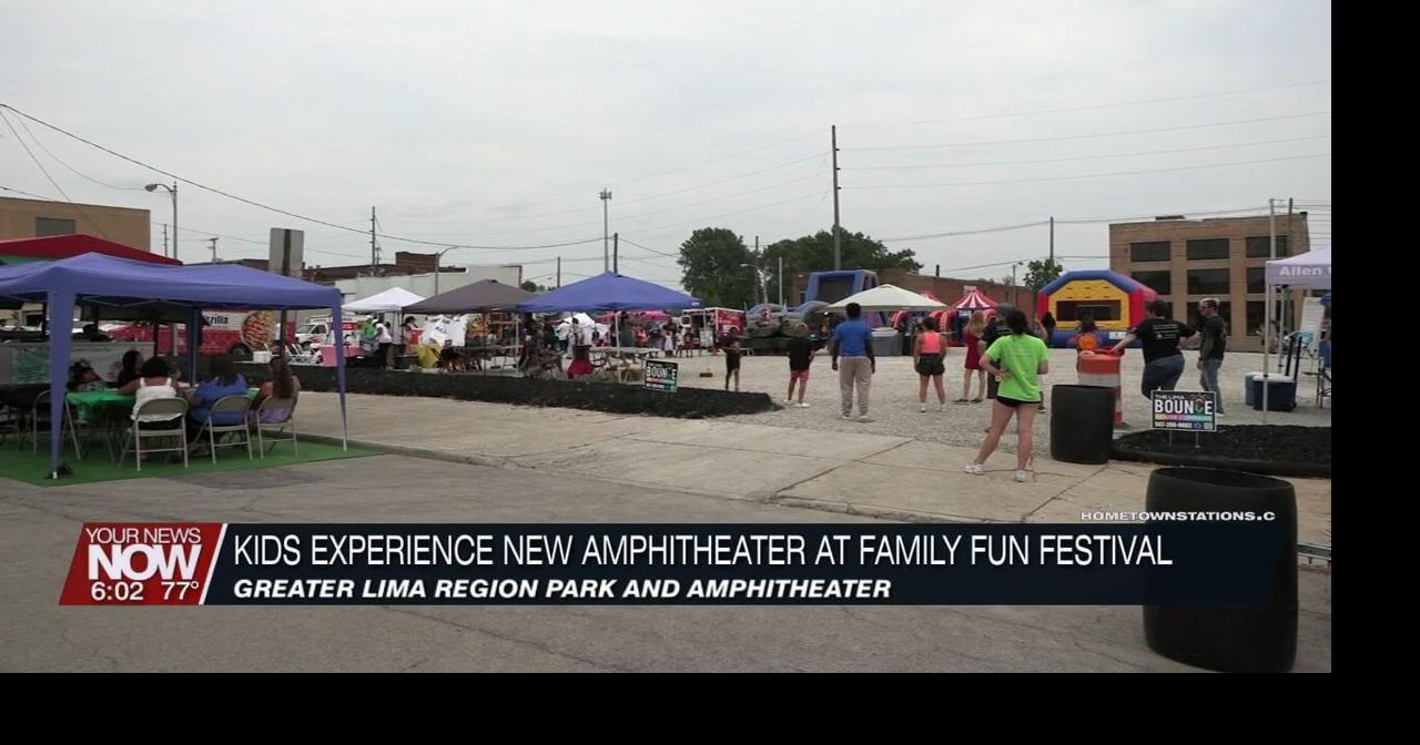 Kids get to experience the new Greater Lima Region Park and ...