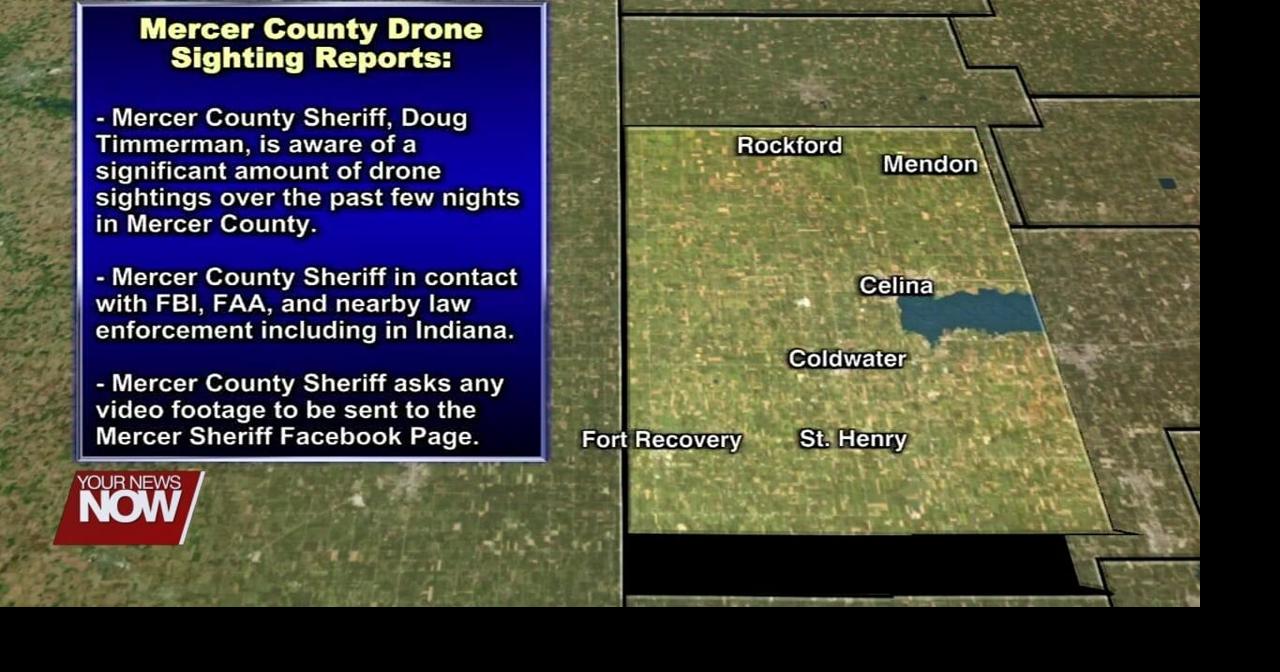 Mercer County Drone sightings raise concerns | News | hometownstations.com