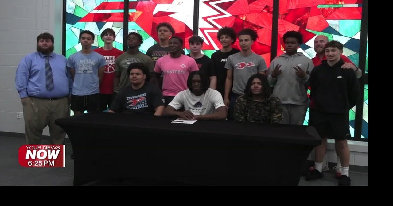 LCC’s Elijah Jones signs to play football at Bluffton University ...