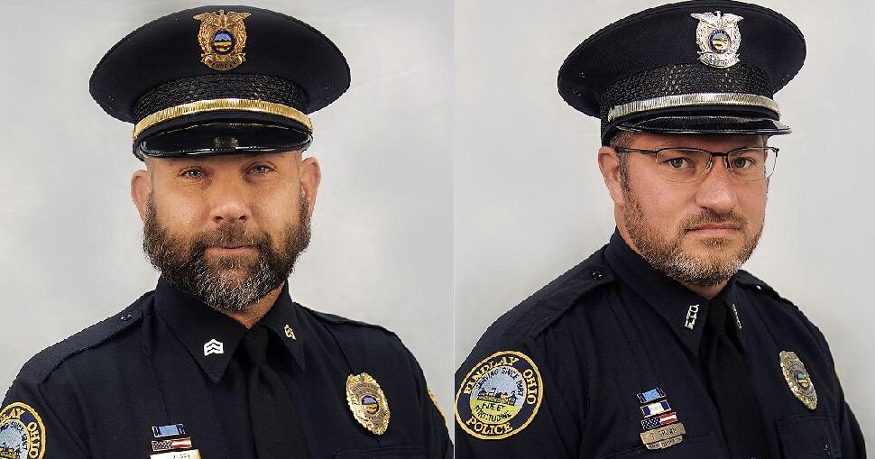 Findlay Police Department promotes Brown and Morey | News ...