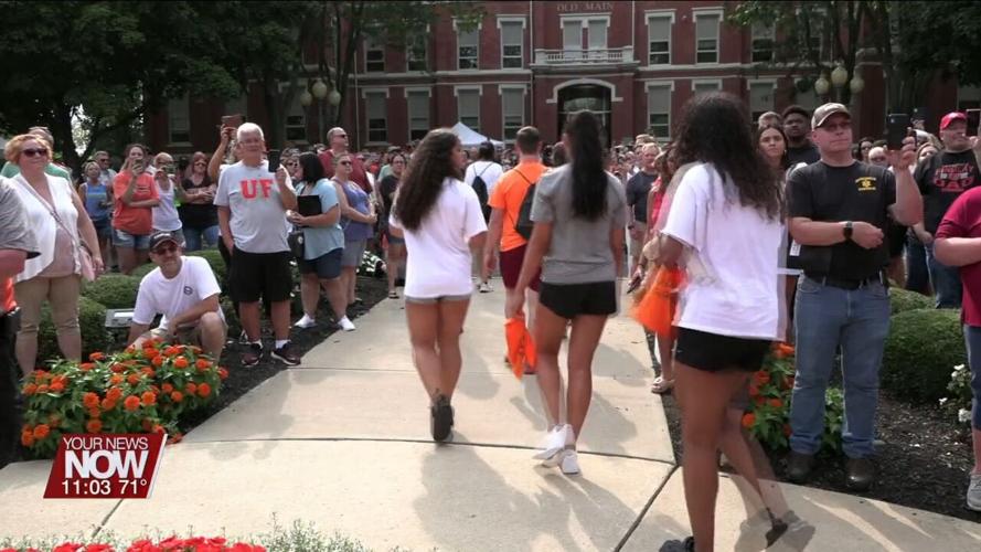 University of Findlay welcomes incoming freshmen at the 100th annual ...