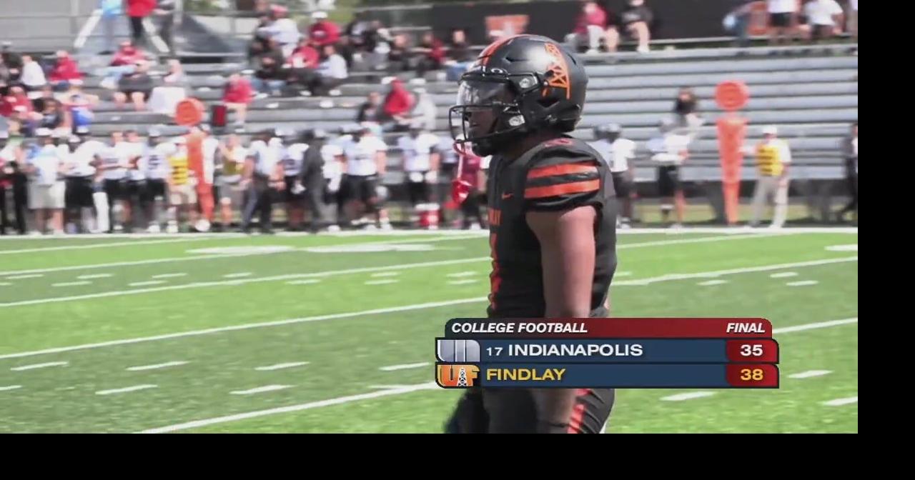 Findlay Oilers upset No. 17 Indianapolis with 38-35 thriller at Donnell ...