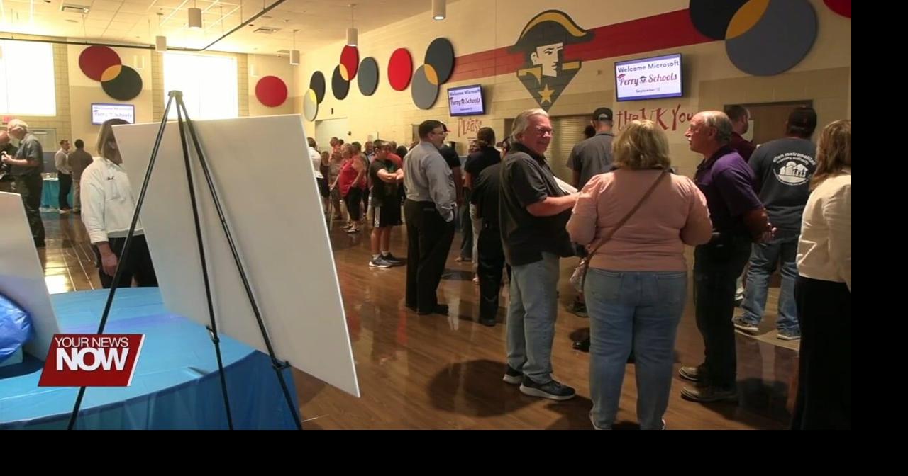 Microsoft employees talk one-on-one with Perry Township residents about ...
