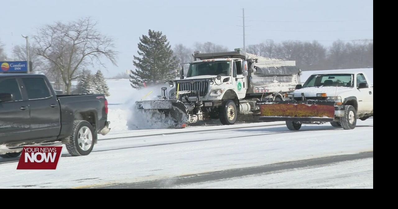 Allen County and ODOT snow trucks battle heavy snowfall in West Central ...