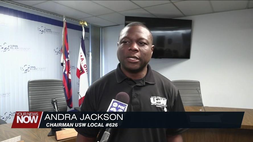 $10,000 donation from the United Steel Workers Local 626 to help bring ...