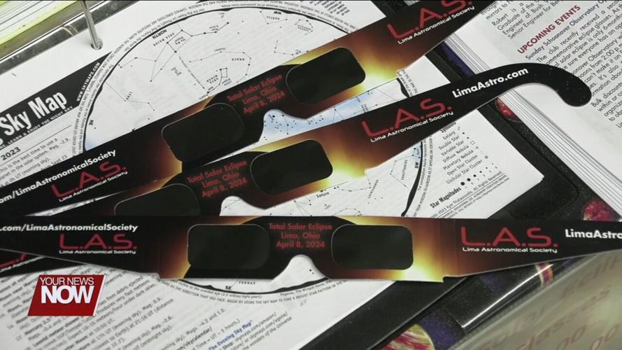 Lima Astronomical Society selling special glasses to view the April 8 ...