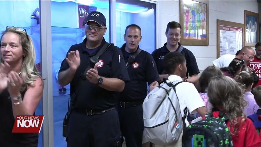 Kids receive a warm welcome back with clap-in at Lima City Schools ...