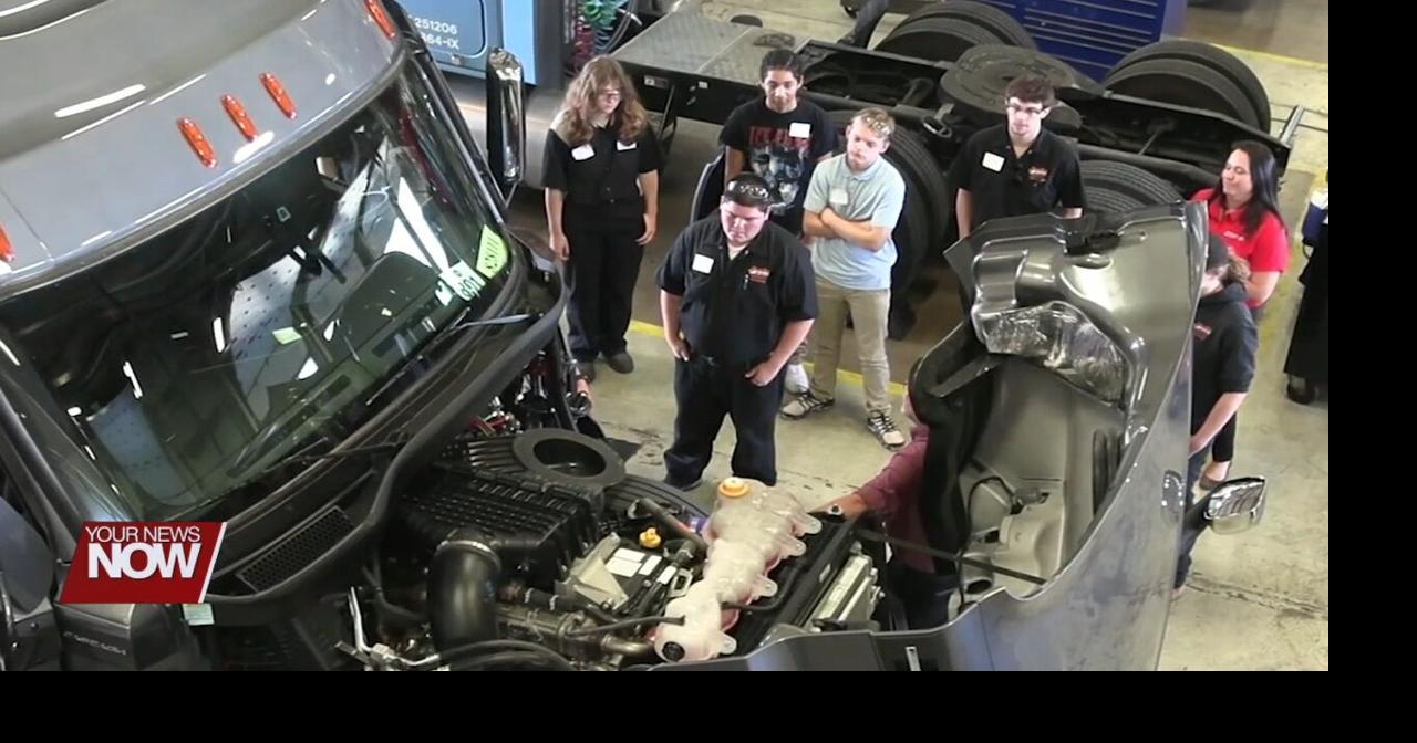 Stoops Freightliner holds an open house for career tech students | News ...