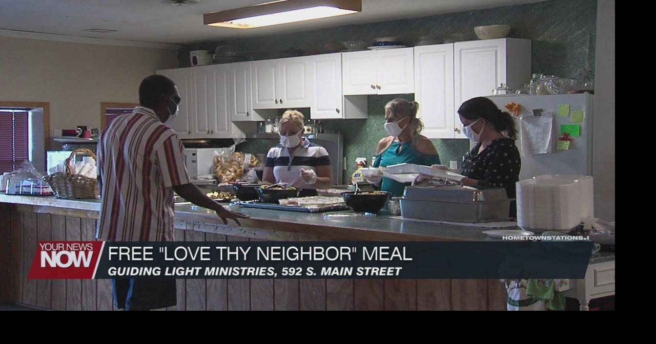 Guiding Light Ministries serves free "Love Thy Neighbor" dinner | News ...