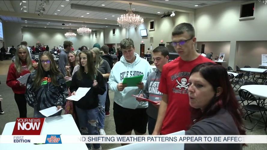 Students see if they can manage a budget at "Real Money. Real World ...