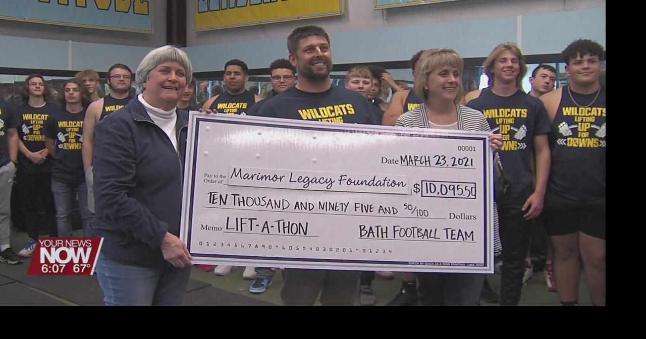 Bath Football team "lifts" $10,095 for All Ability Playgrounds | News ...