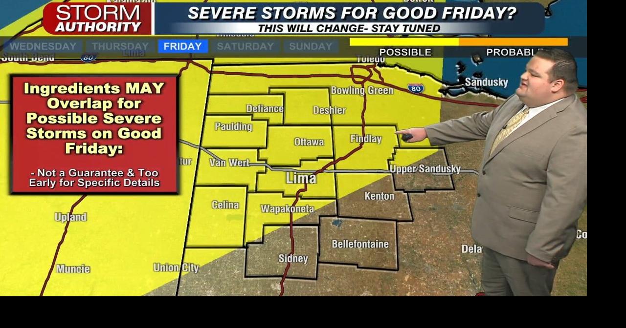 Meteorologist Conner Prince's Sunday Evening Forecast: April 13, 2025 ...