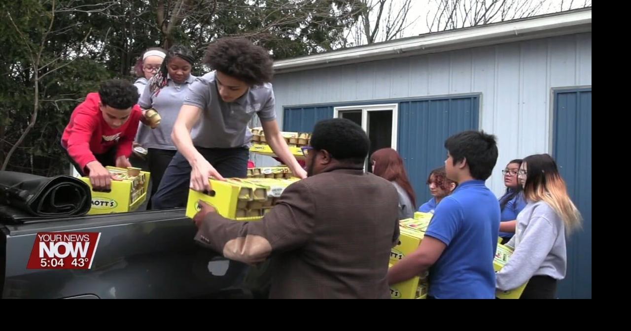 Heir Force students far exceed food drive goal with over 13,000 items ...