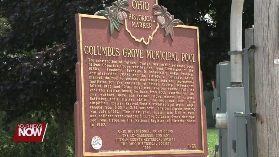 Historic Columbus Grove Municipal Pool is a great spot for families to ...
