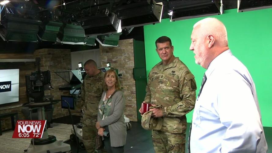 Ohio National Guard tours Your Hometown Stations, presents award for ...