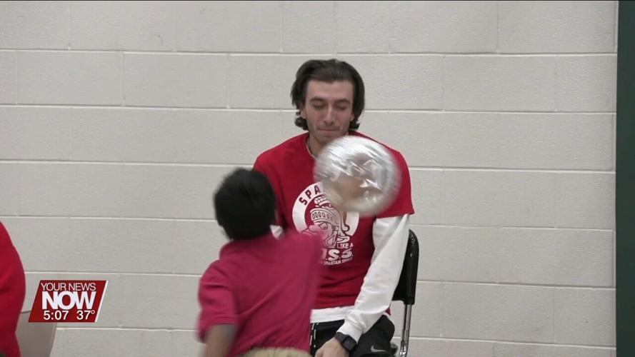 Unity Elementary staff get a pie in the face to reward students before winter break | News ...