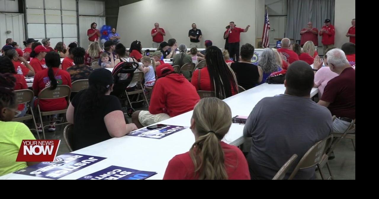 UAW Union members rally in Lima for better contracts at Ford | News ...