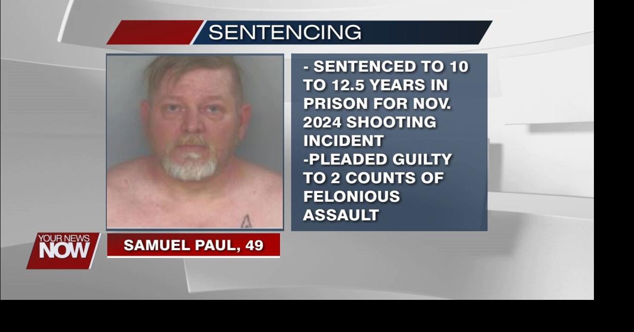 Celina man sentenced to a decade in prison for shooting incident ...