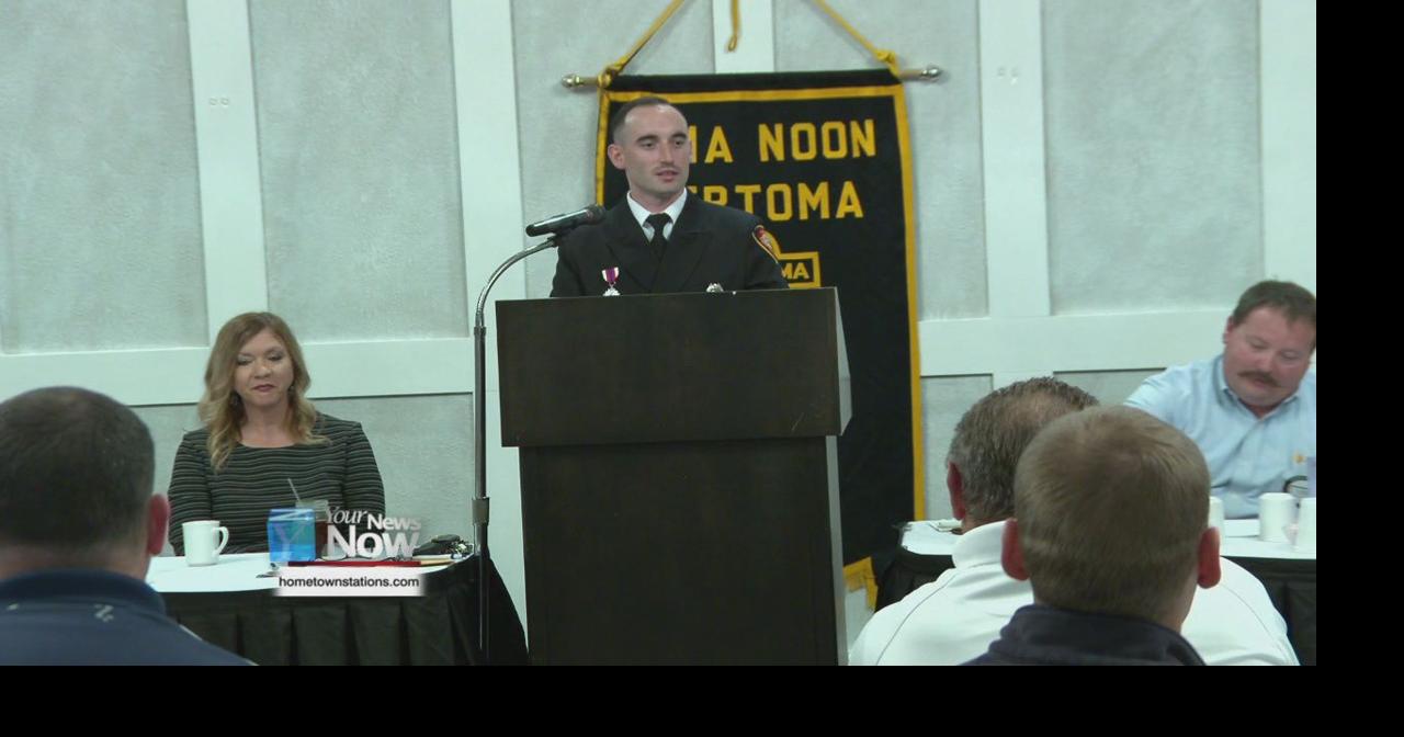 Sertoma Club's "John Brookman Firefighter of the Year" awarded to Matt ...