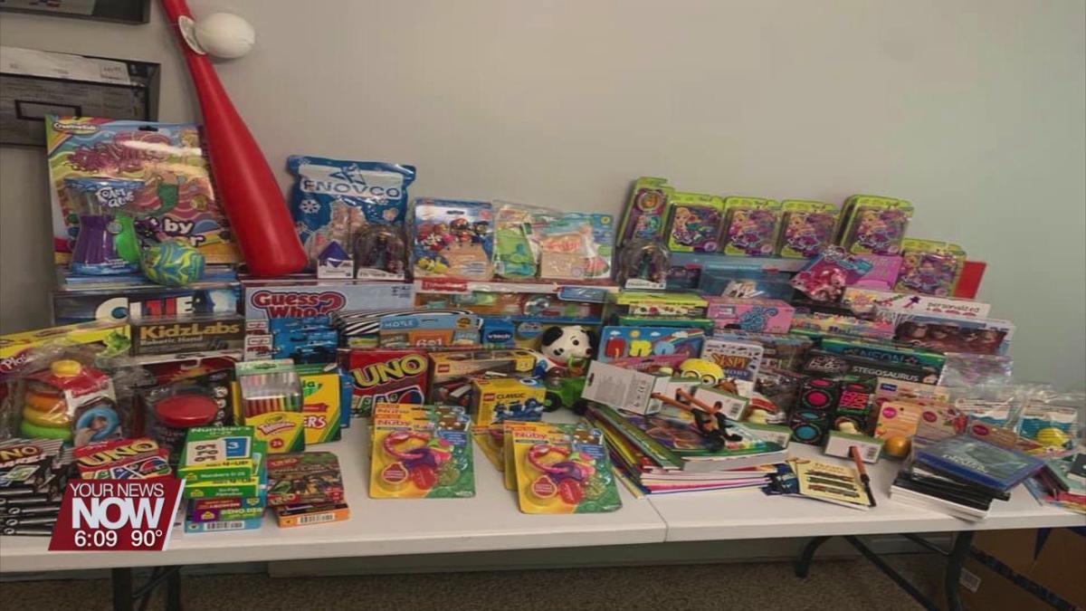 A young cancer survivor looking to give toys to kids getting treatment ...