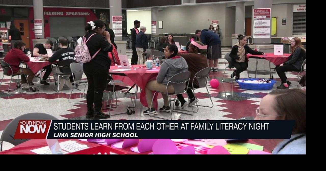 Students learning from each other at LSHS "Family Literacy Night" | News | hometownstations.com
