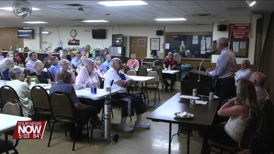 Senator Matt Huffman speaks on State Issue 1 at Allen County Republican ...